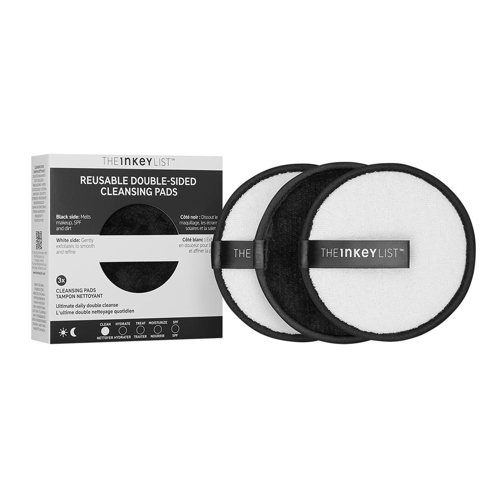 Reusable Double-sided Cleansing Pads | The INKEY List EU
